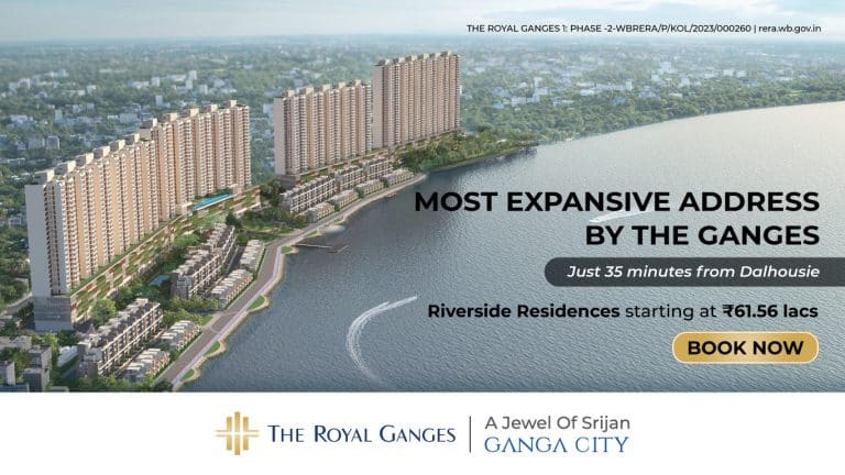 Ganga Facing Flats in Kolkata - Longest Riverfront Project - The Royal ...