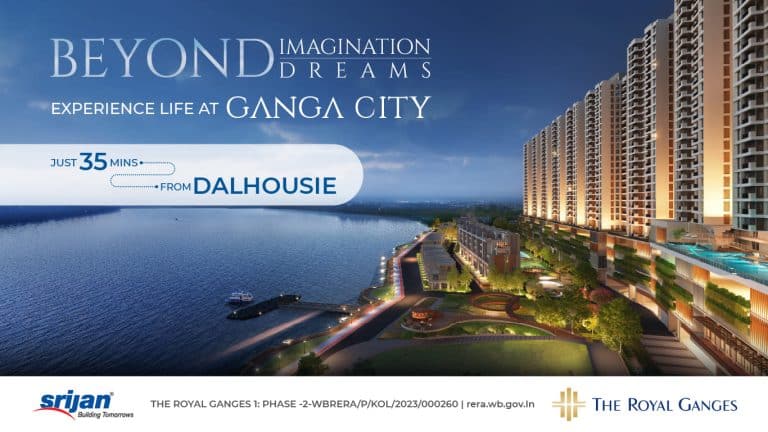 Ganga Facing Flats in Kolkata - Longest Riverfront Project - The Royal ...