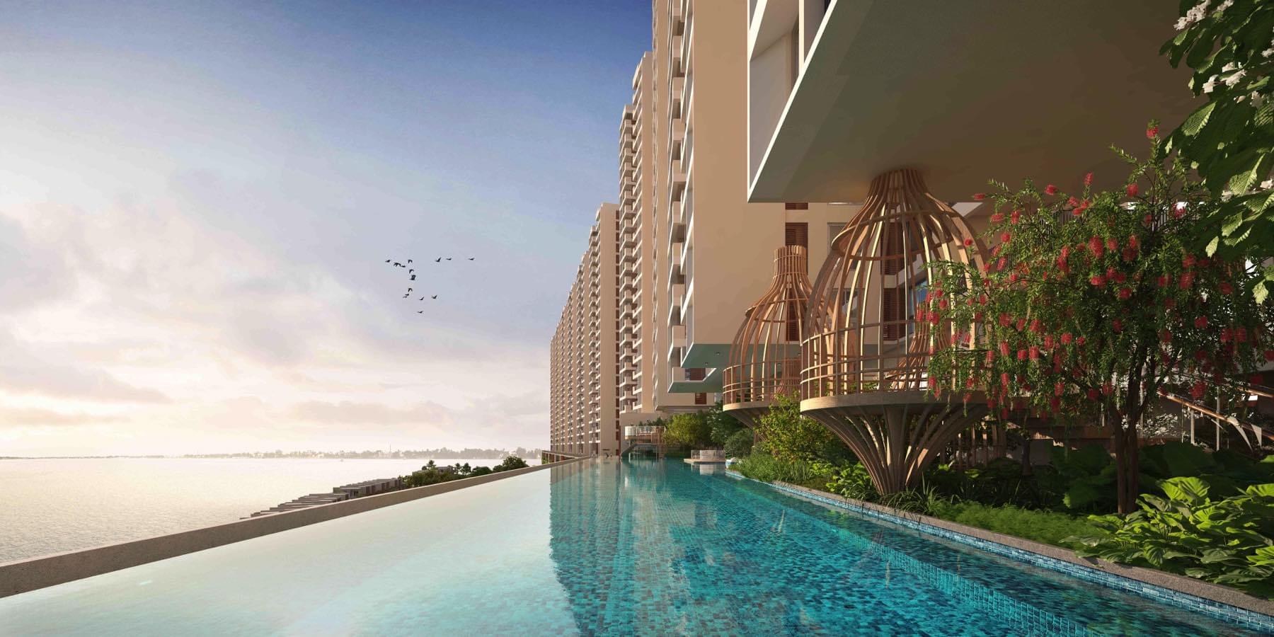 Ganga Facing Flats in Kolkata - Longest Riverfront Project - The Royal ...