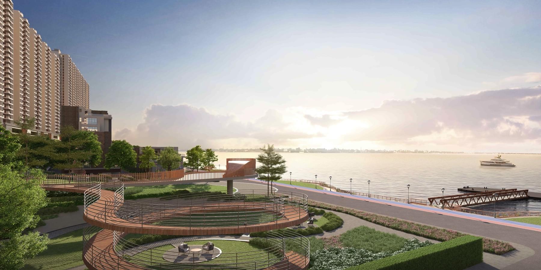 Ganga Facing Flats in Kolkata - Longest Riverfront Project - The Royal ...